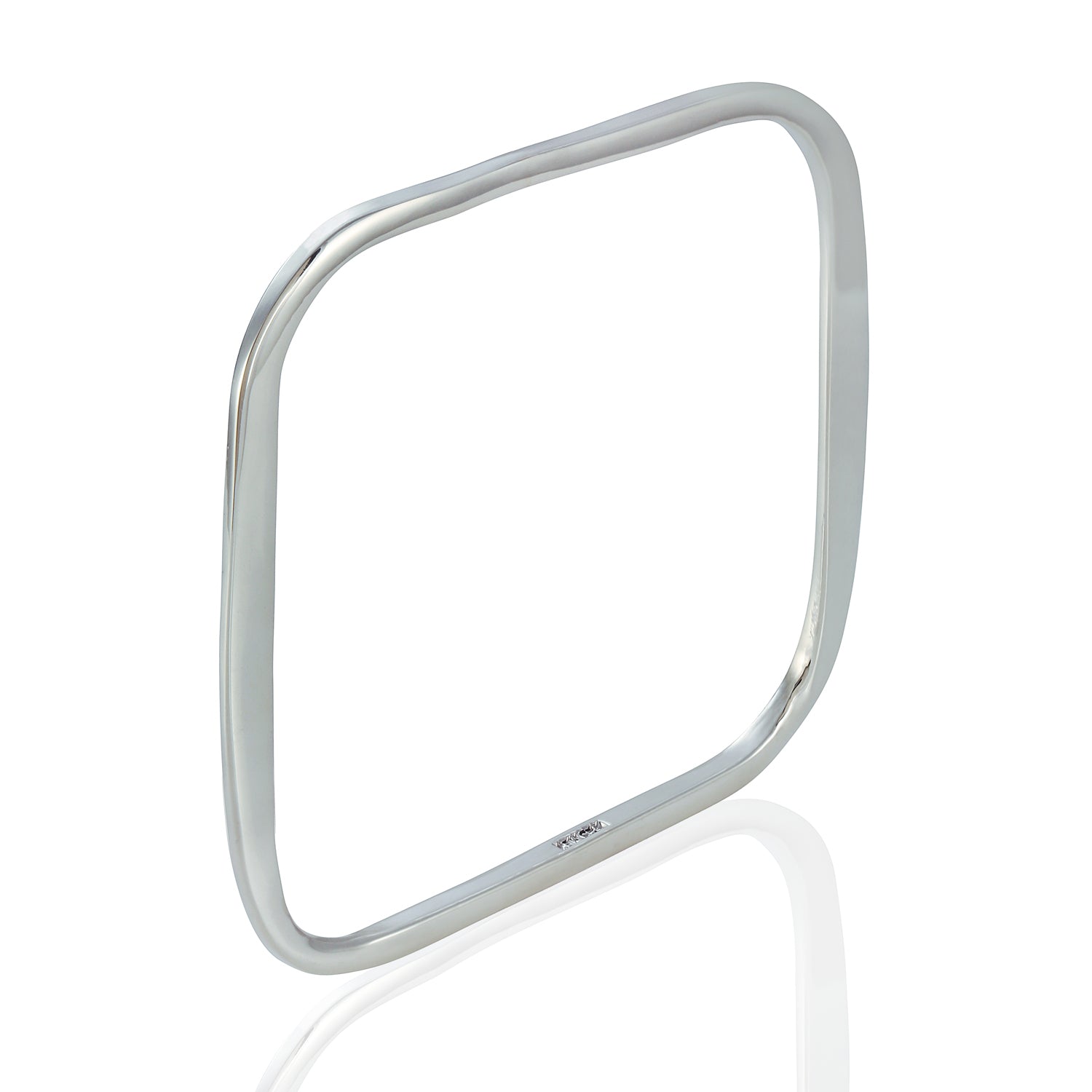 Sterling Silver Flexible Loop Catch Bangle Bracelet – Klaebu